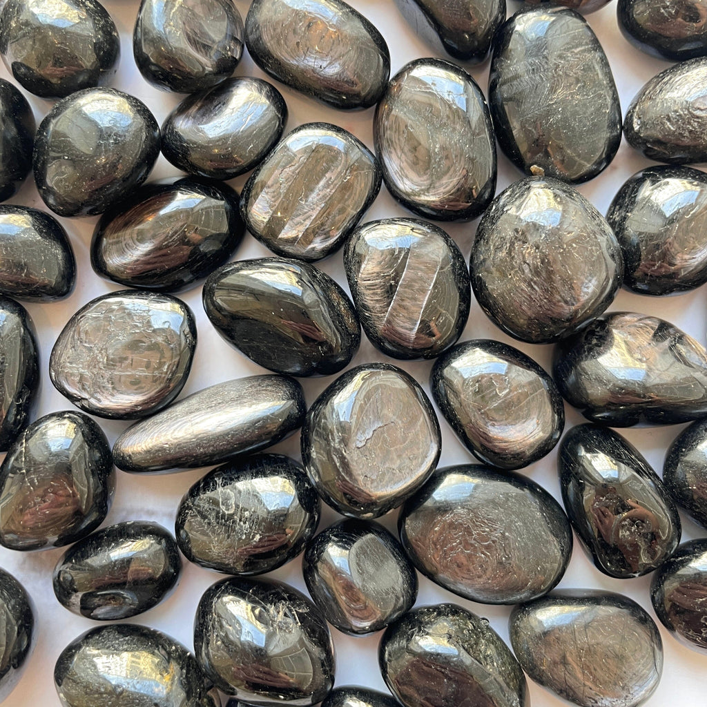 HYPERSTHENE TUMBLE STONE – The Crystal Avenues